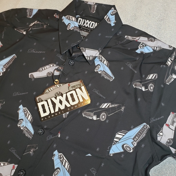 DIXXON | Shirts | Nwt Dixxon Mens Medium The Slab Short Sleeve Party ...
